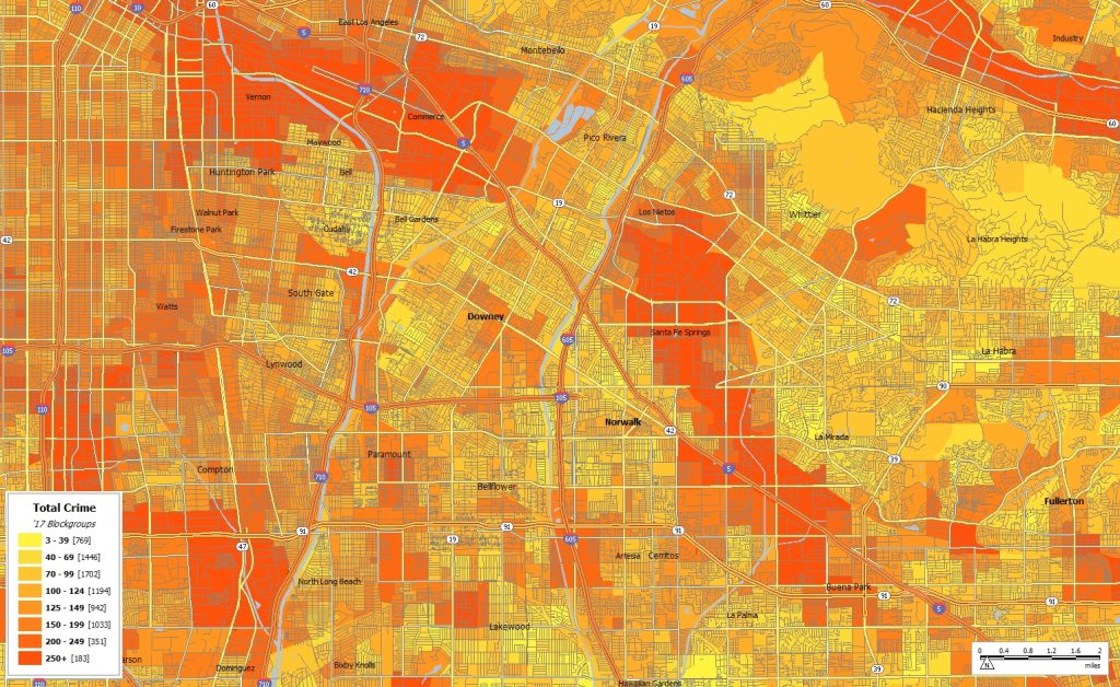 The Geography of Los Angeles Police Chases - Applied Geographic Solutions