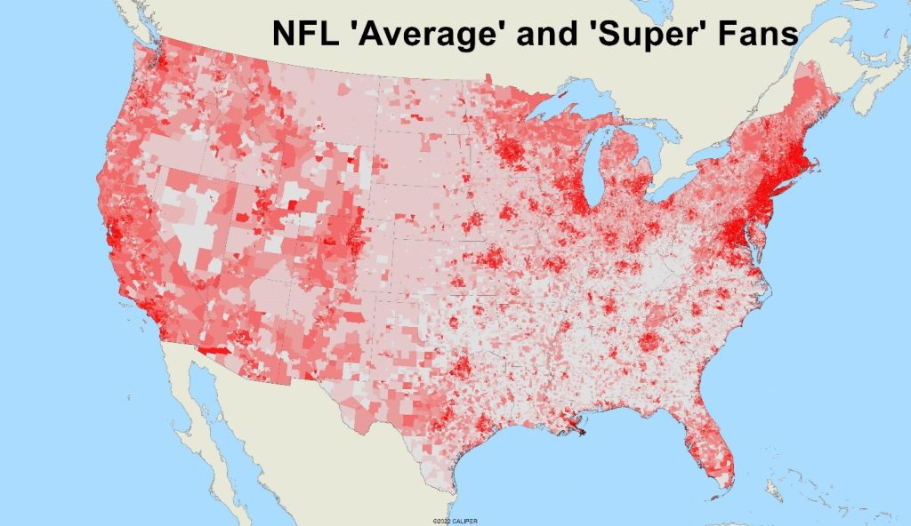 Super Bowl Fans - Applied Geographic Solutions