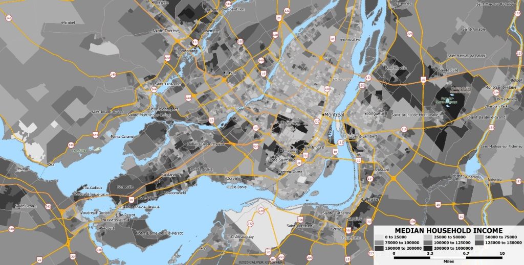 A Linguistic Study of Montreal - Applied Geographic Solutions